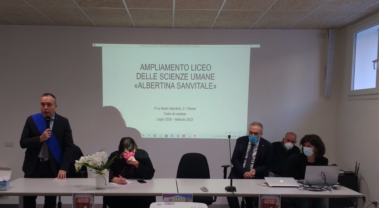 Inaugurato il nuovo edificio del Liceo Sanvitale | Provincia di Parma